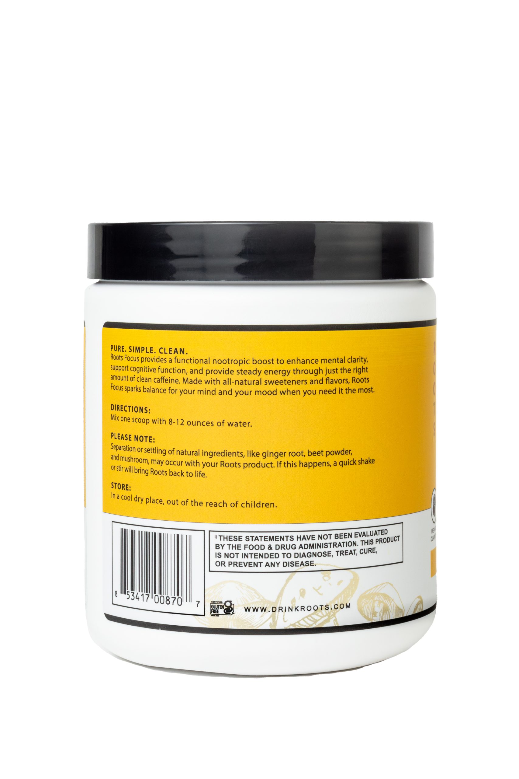 Roots Focus Spicy Pineapple 50 srv - Roots Focus